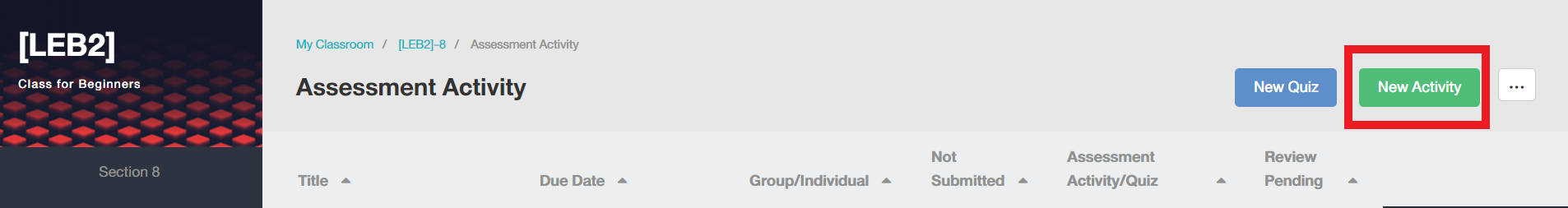 การสร้างกิจกรรมเพื่อประกาศผลคะแนนบนระบบ LEB2 – LEB2 Support